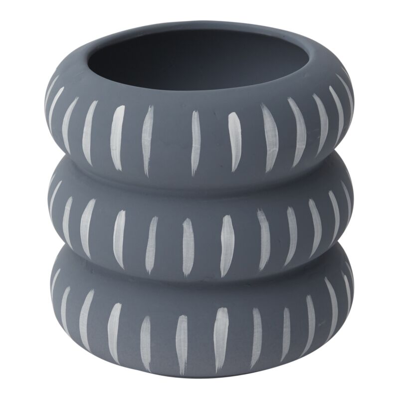 Design Shop Grey Libre Pot, 5.25" X 5", Set of 2. – Design Shop By Shell