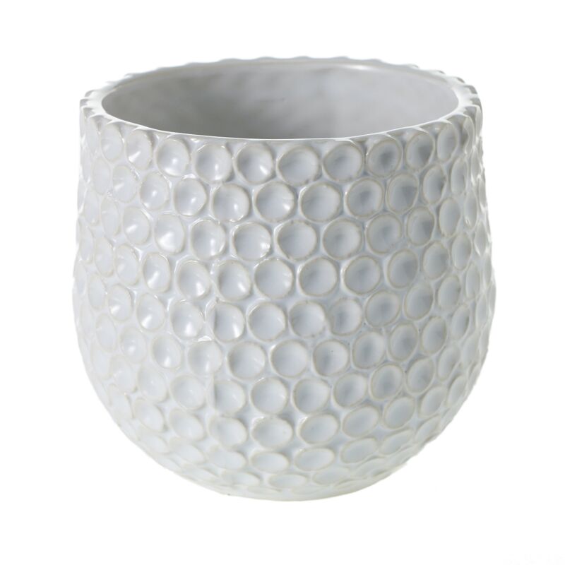 Design Shop White Ginny Pot, 4.75" X 4.5", Set of 2. – Design Shop By Shell