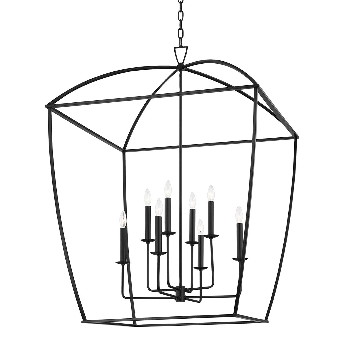 Hudson Valley - 8334-AI - Eight Light Lantern - Bryant - Aged Iron ...