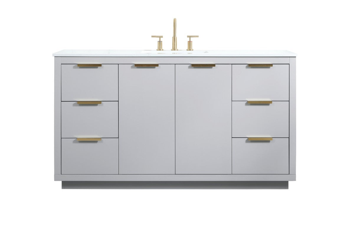 Elegant Lighting - VF19460GR - Vanity Sink Set - Blake - Grey – Design ...