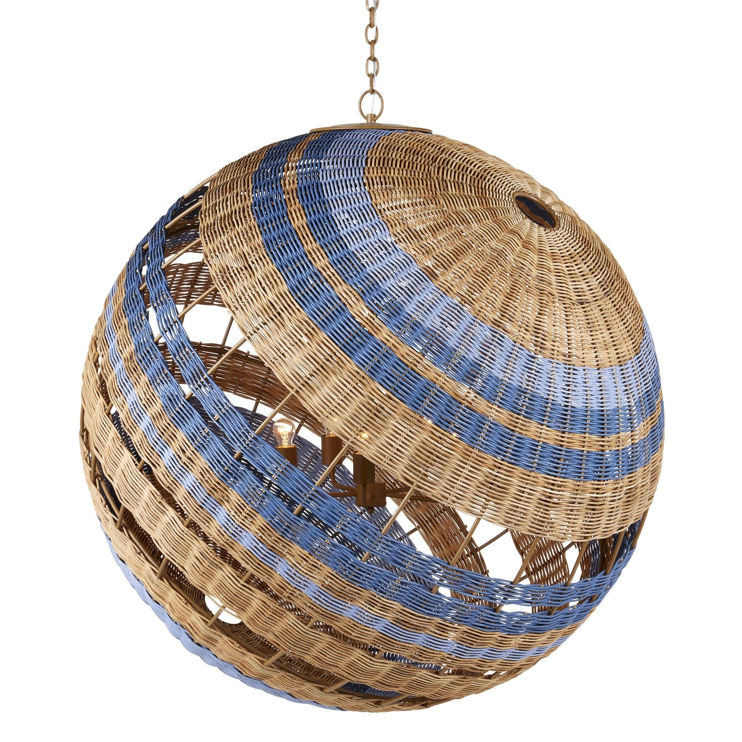 Currey and Company - 9000-1109 - Five Light Chandelier - Senjyo ...