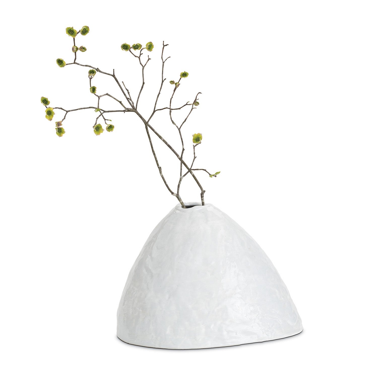 Regina Andrew - 20-1585 - Vase - Atlas - White – Design Shop By Shell