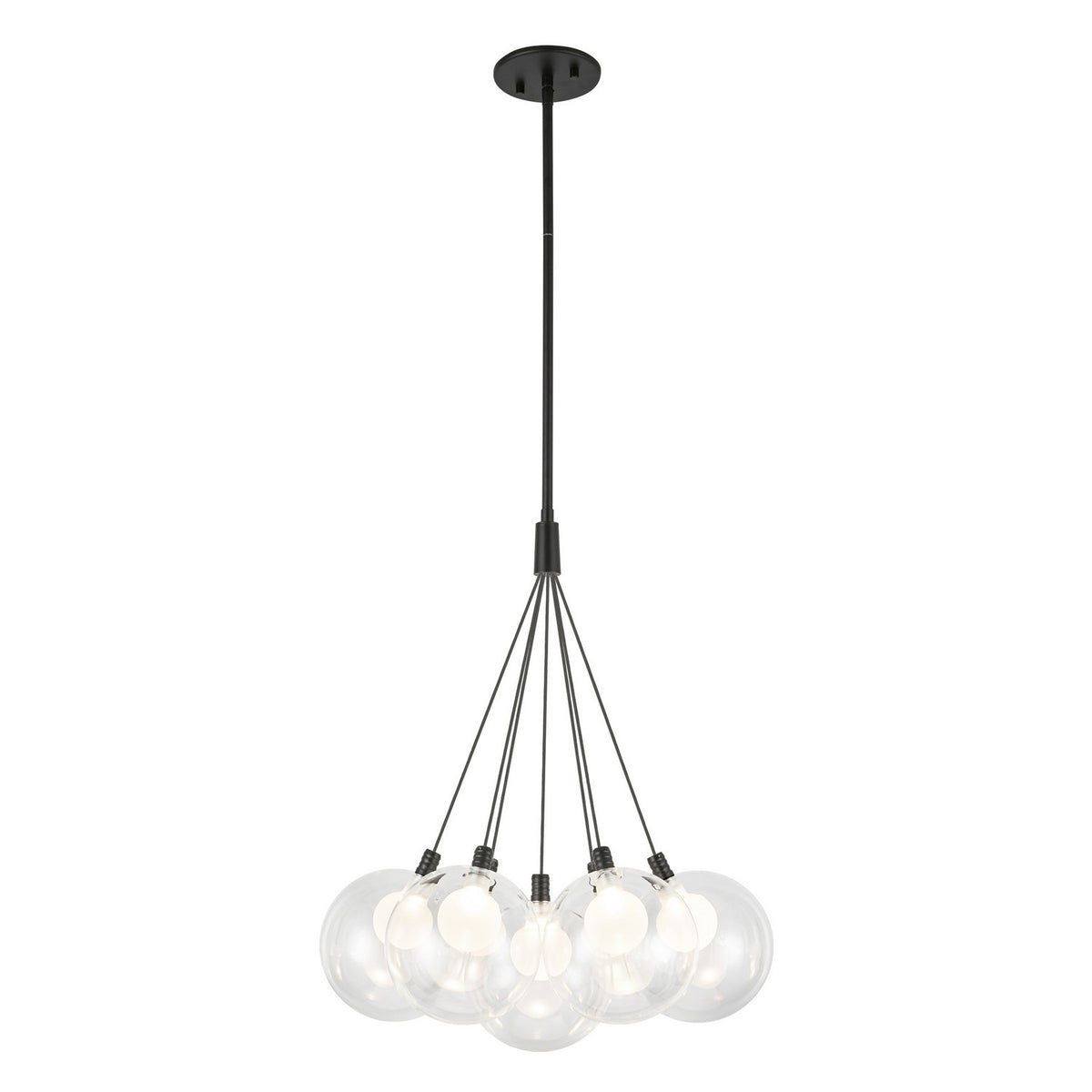 Kuzco Lighting - CH3117-BK - LED Chandelier - Bolla - Black – Design ...