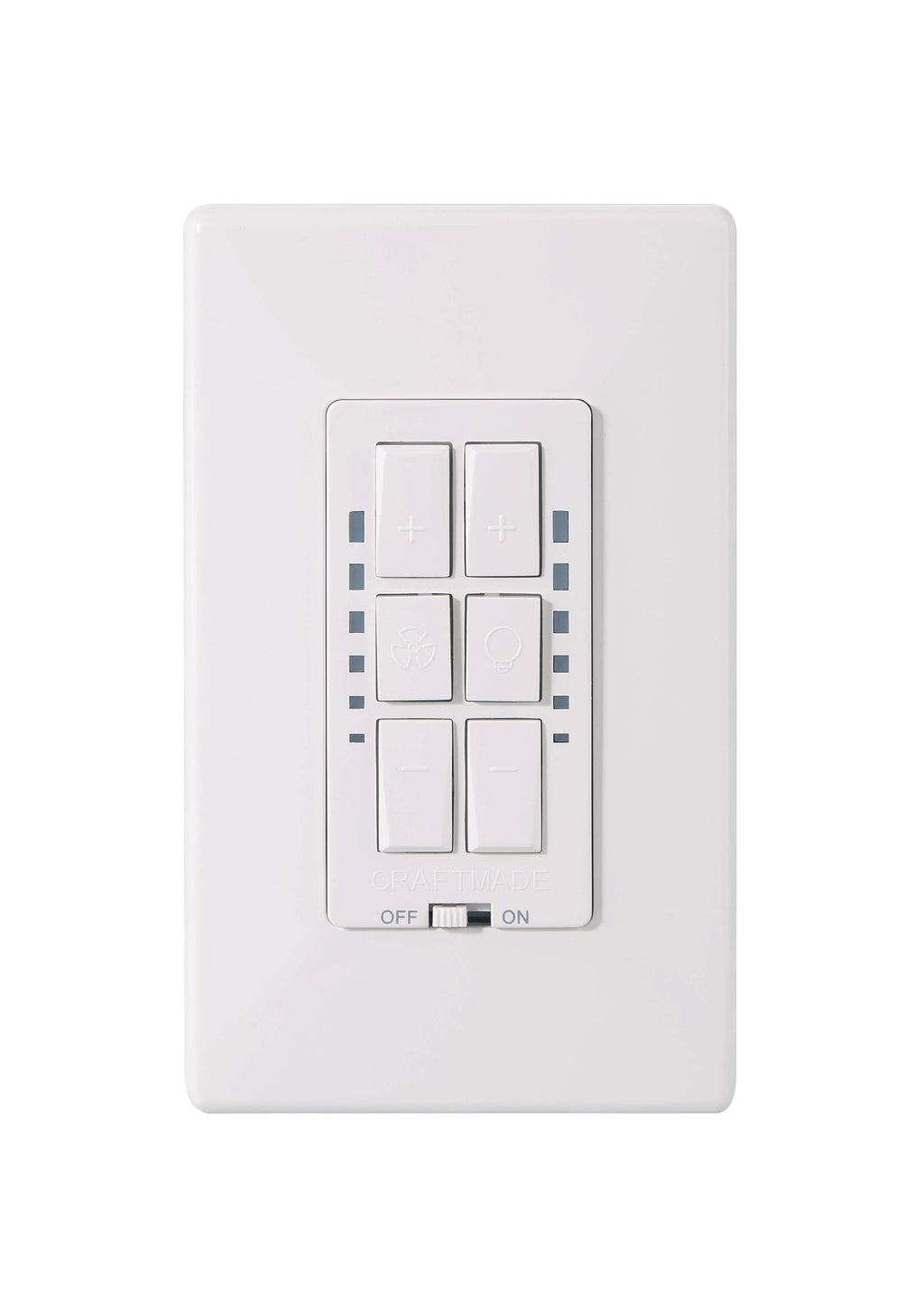 Craftmade - WCFL-1000 - Smart WiFi Fan & On/Off Dimmer Switch Wall ...