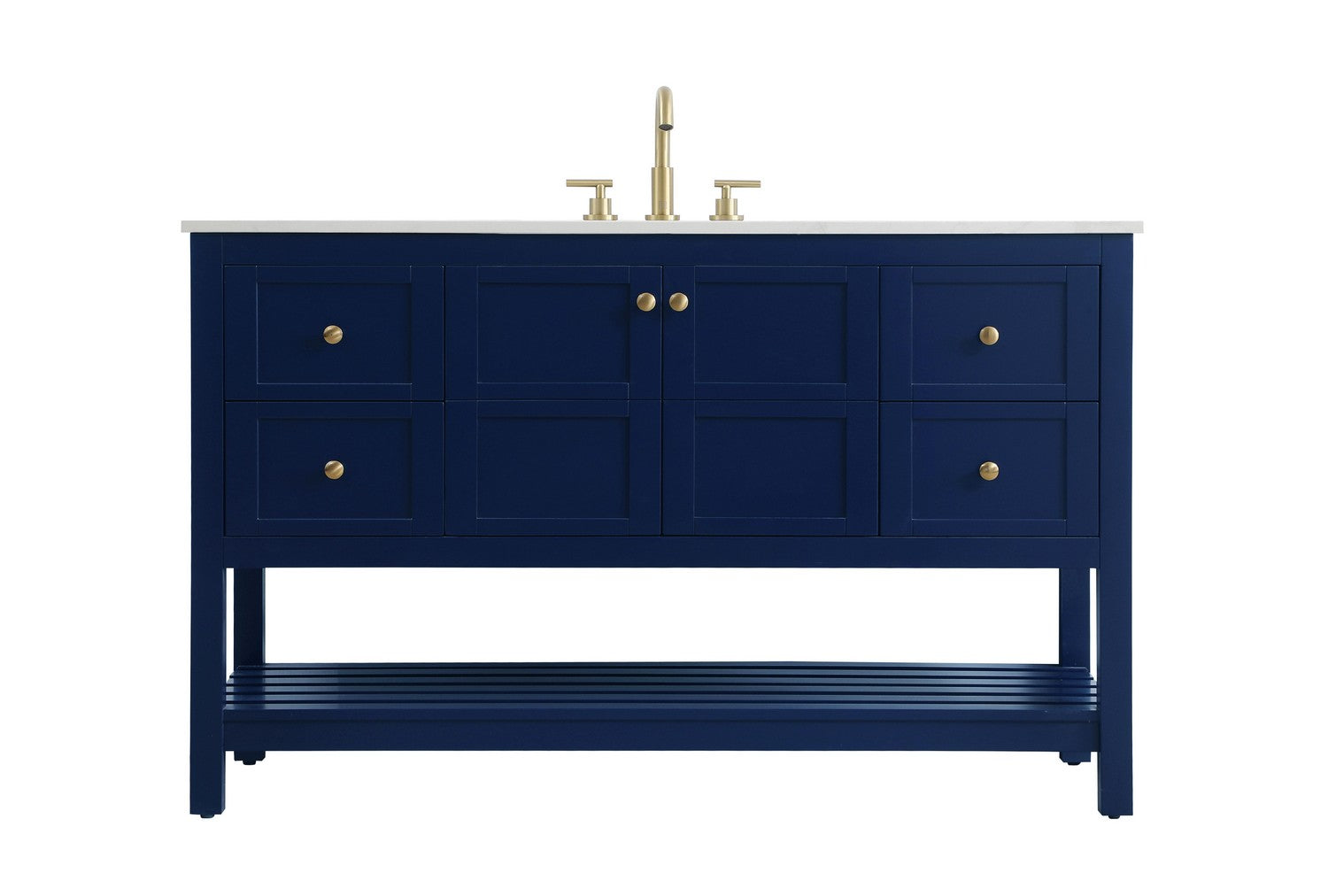 Elegant Lighting - VF16454BL - Bathroom Vanity - Theo - blue – Design ...