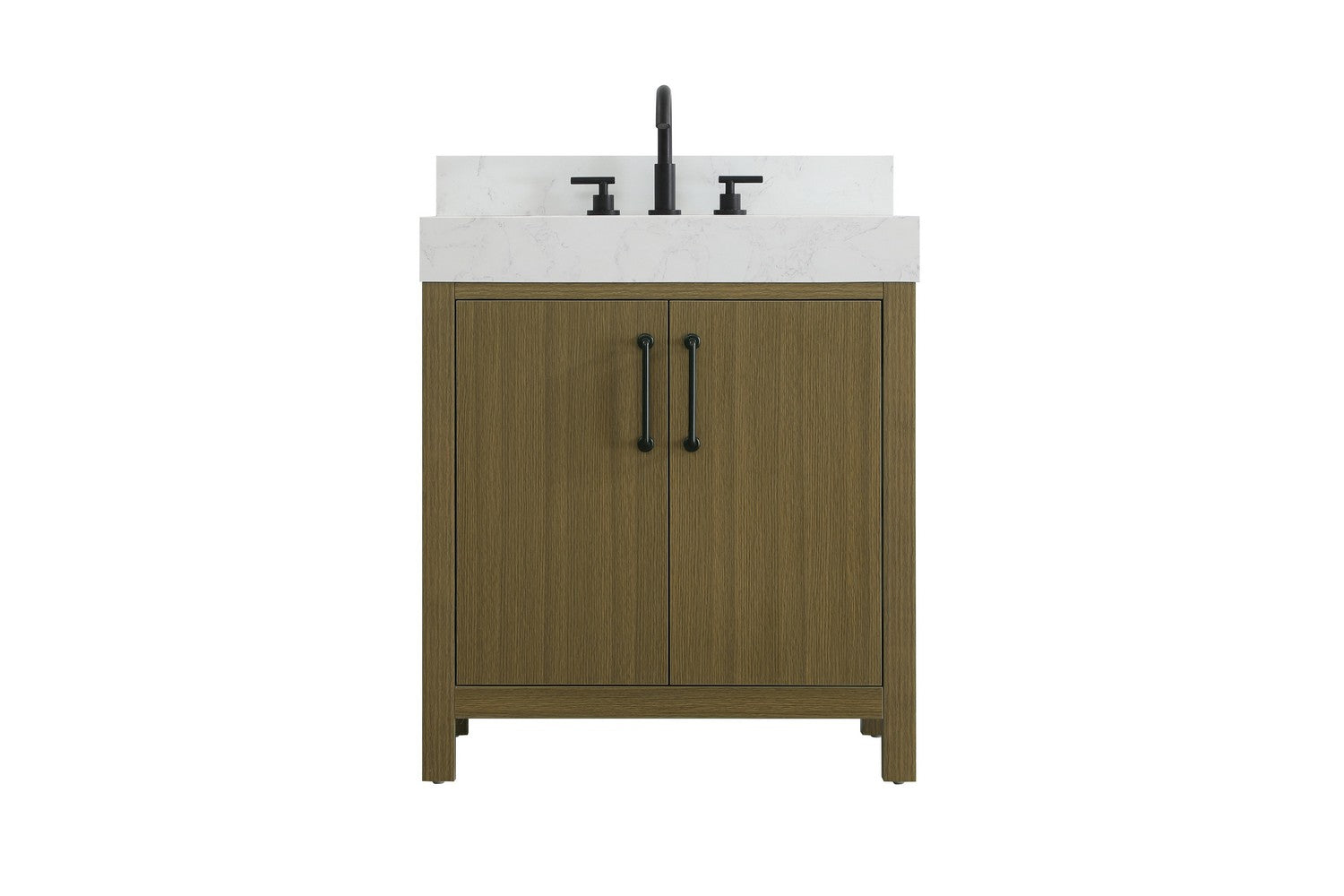 Elegant Lighting - VF60630MCB-BS - Bathroom Vanity - Nathan - Chestnut ...