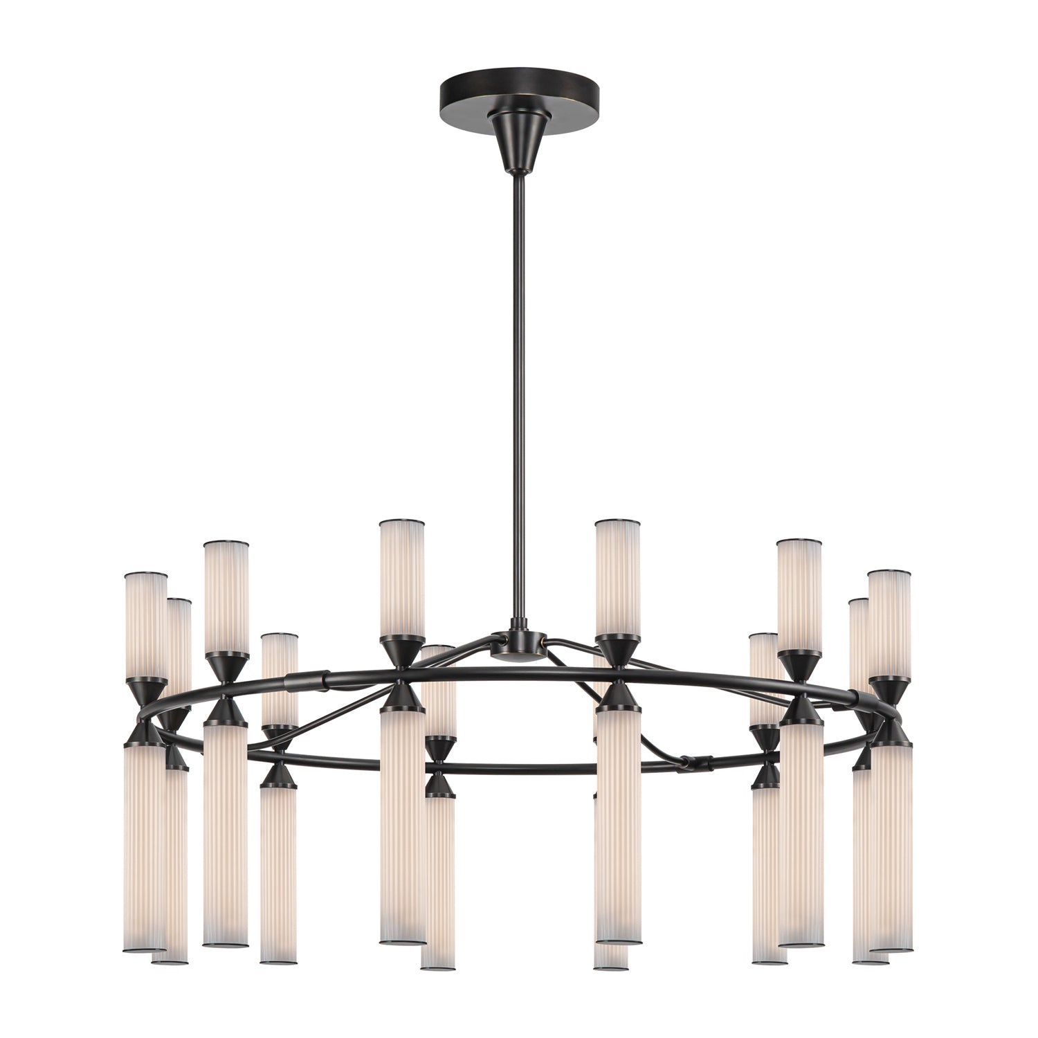 Alora - CH348038UBFR-UNV - LED Chandelier - Edwin - Urban Bronze ...