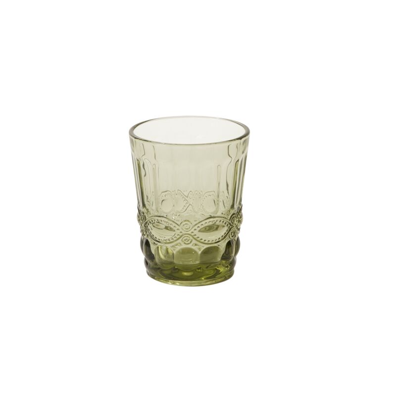 Design Shop Green Momento Drinkware, 3" X 3.75", Set of 4. – Design ...