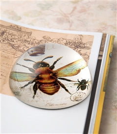Value Arts Vintage Bee With Crown Crystal Dome Paperweight – Design ...