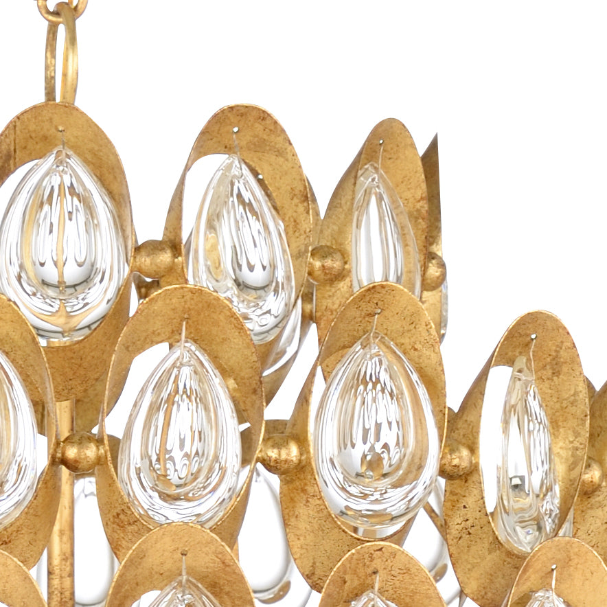 Wildwood Elizabeth Chandelier - Gold – Design Shop By Shell