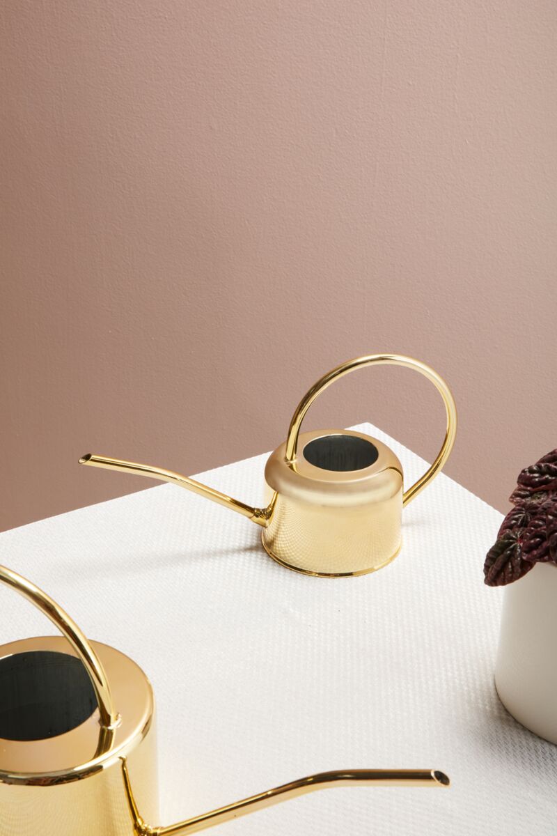 Design Shop Gold Henri Watering Can, 14" X 8". – Design Shop By Shell