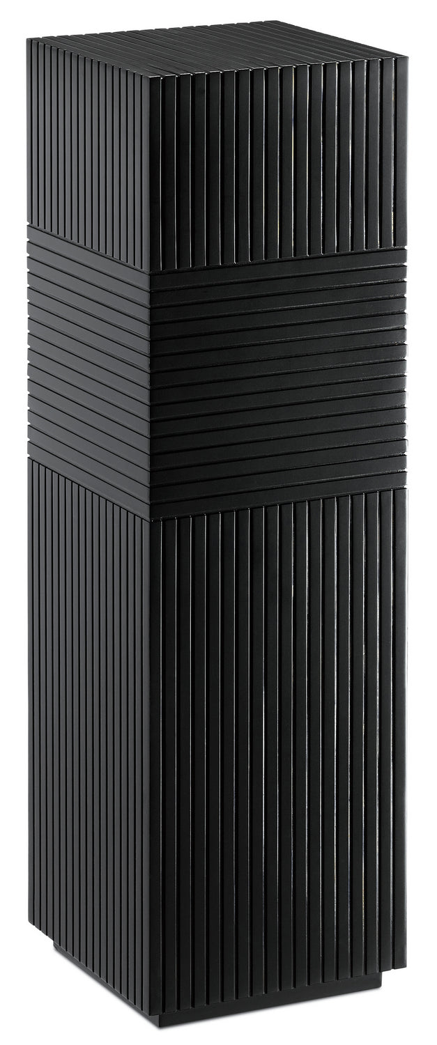 Currey and Company - 1000-0051 - Pedestal - Odense - Black – Design ...