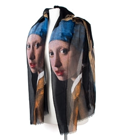 Design Shop Johannes Vermeer Girl With A Pearl Earring Scarf – Design ...