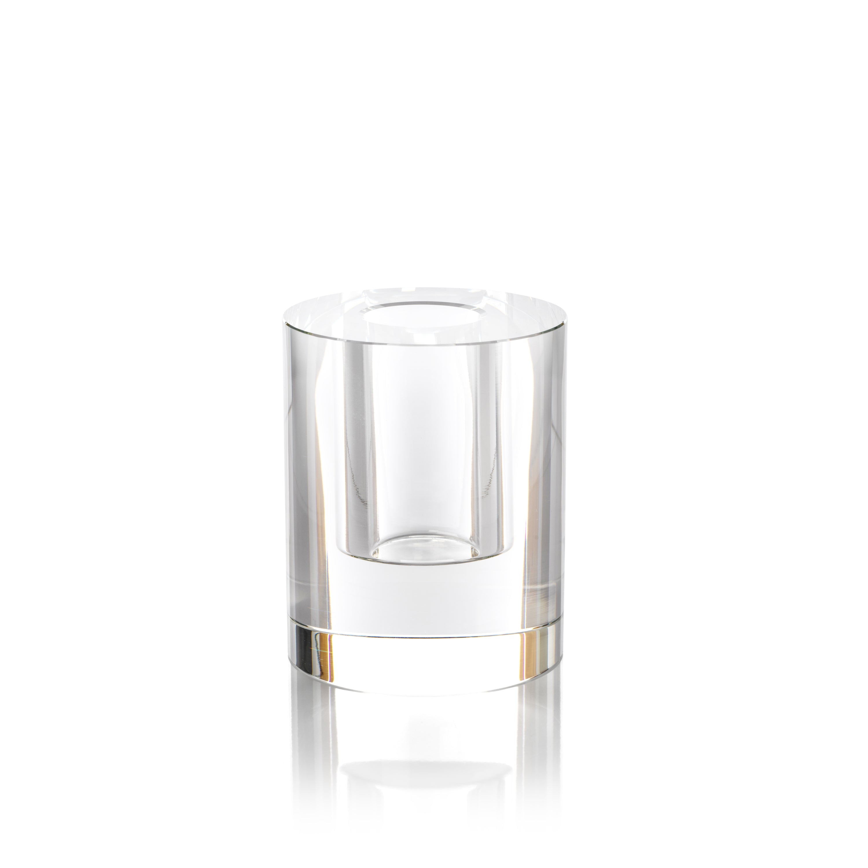Zodax Edita Round Crystal Glass Vase – Design Shop By Shell