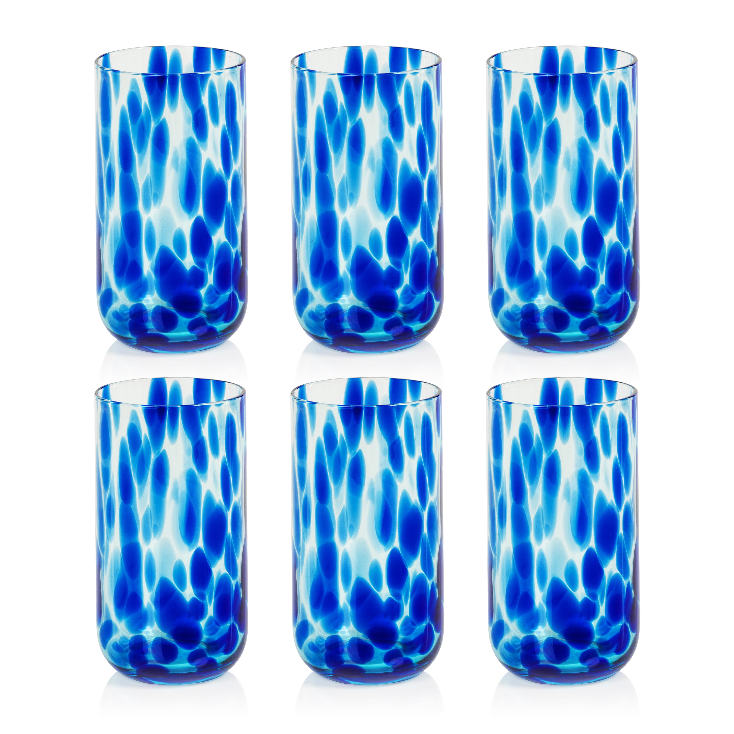 Zodax Mauritius Highball Glasses, Set of 6 – Design Shop By Shell
