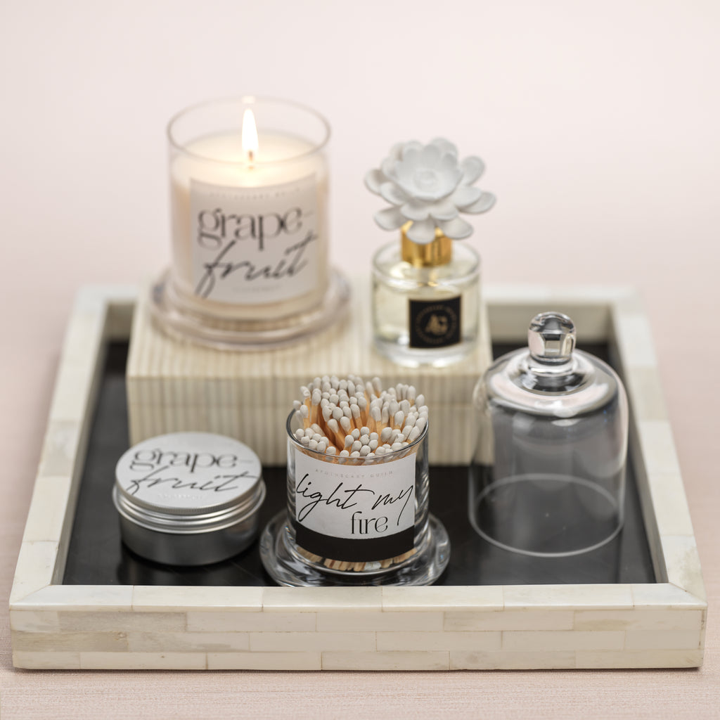 Zodax Light my Fire 150 Pack Safety Matches in Glass Dome Jar, – Design ...