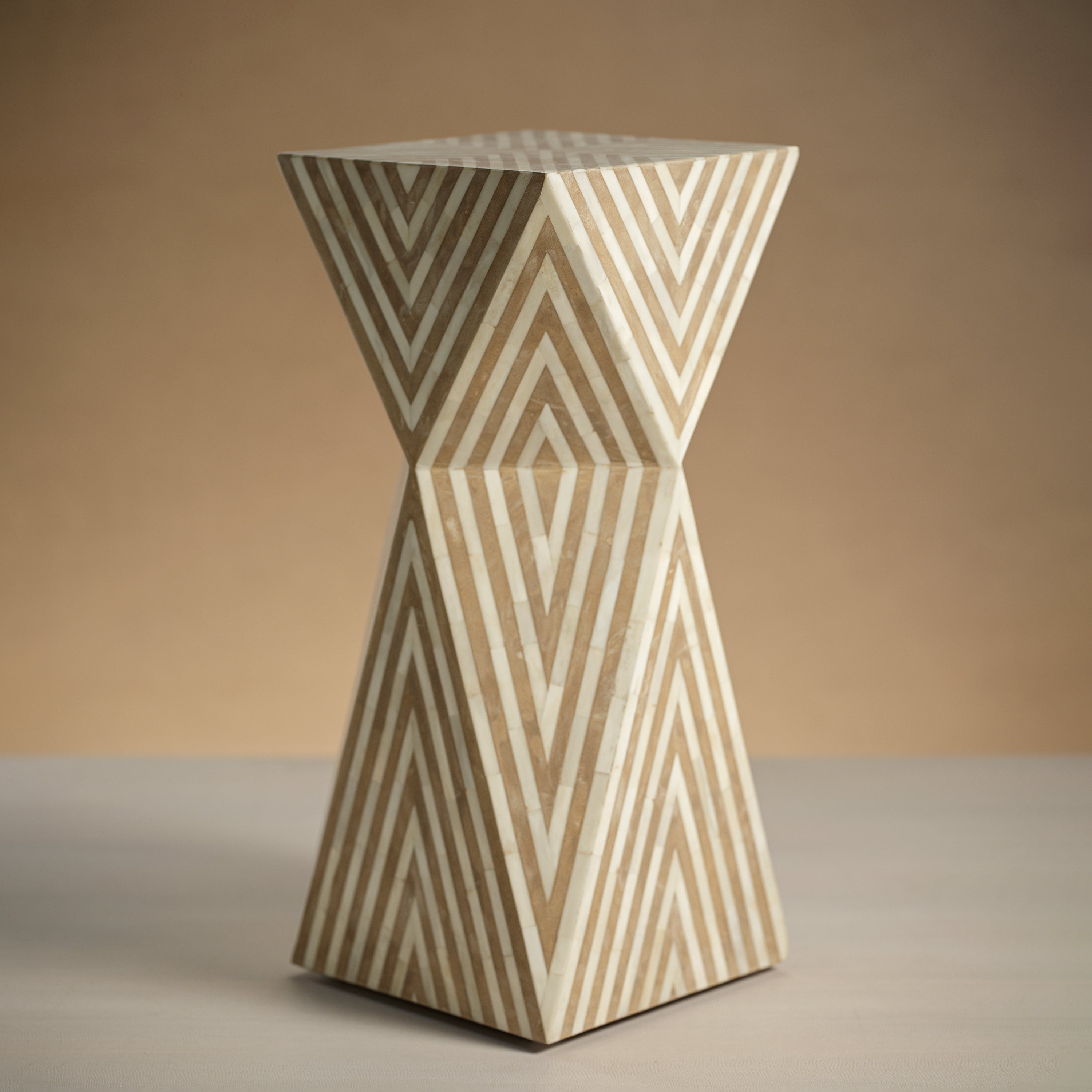 Zodax Bron 23" Tall Bone Inlay Side / Cocktail Table – Design Shop By Shell