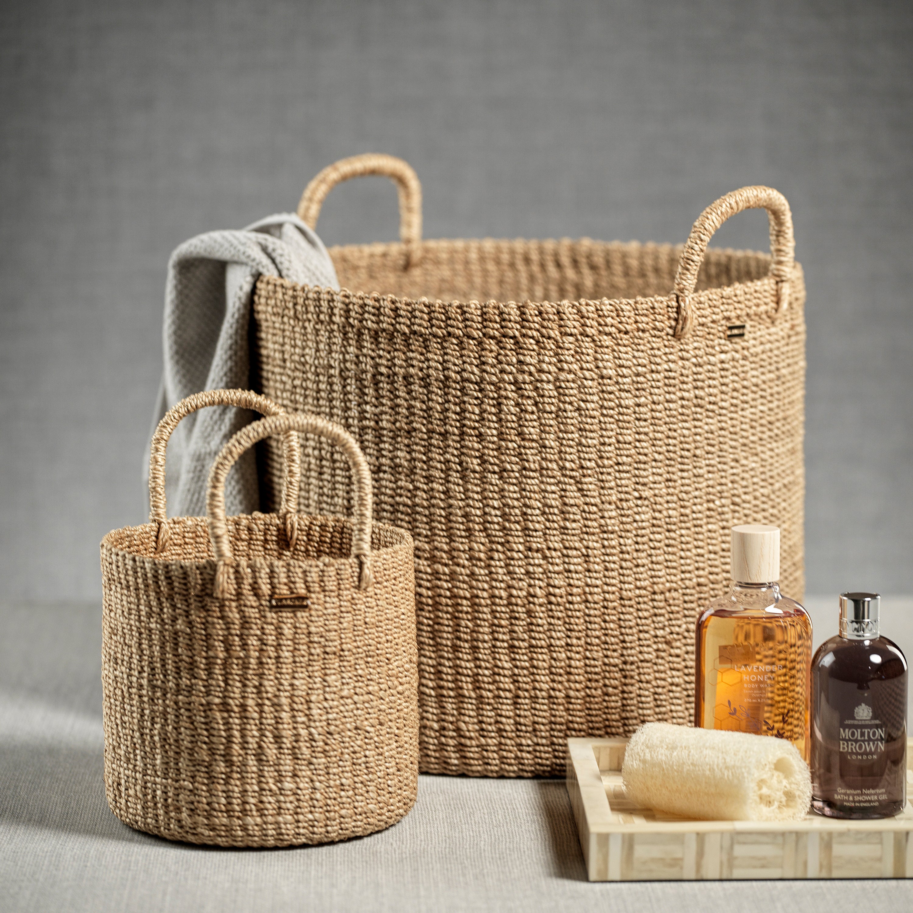 Zodax Lucena 7" Round Abaca Basket – Design Shop By Shell