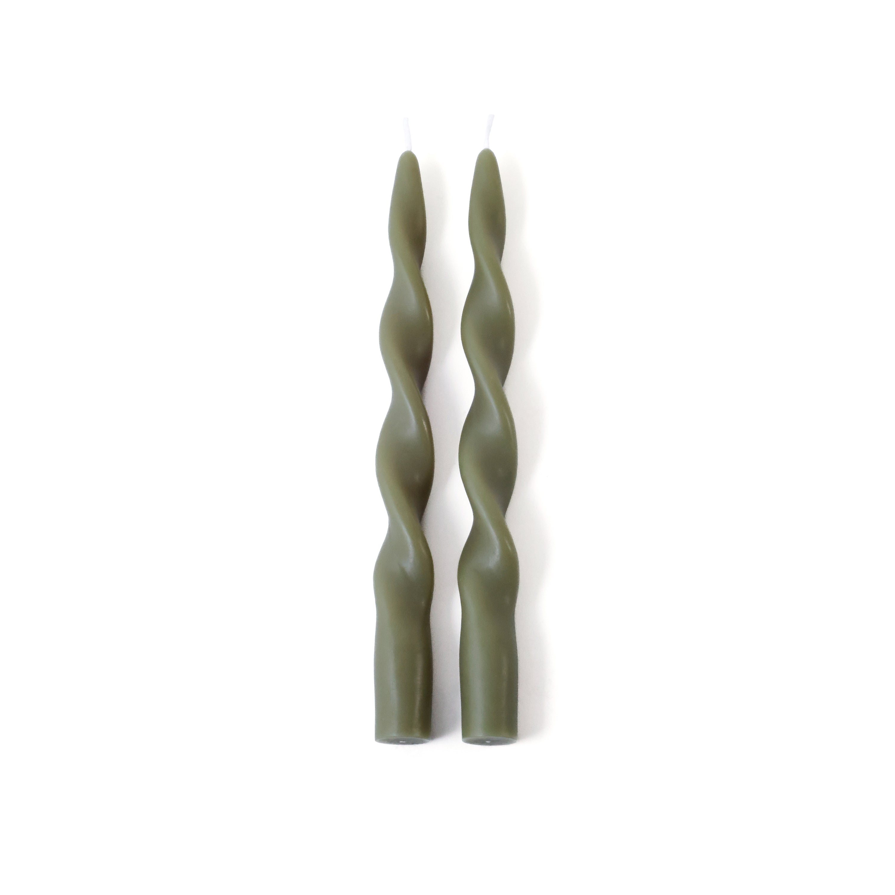 Zodax Lumière Twist Formal Taper Candles, Set of 12 – Holiday Table Dé ...