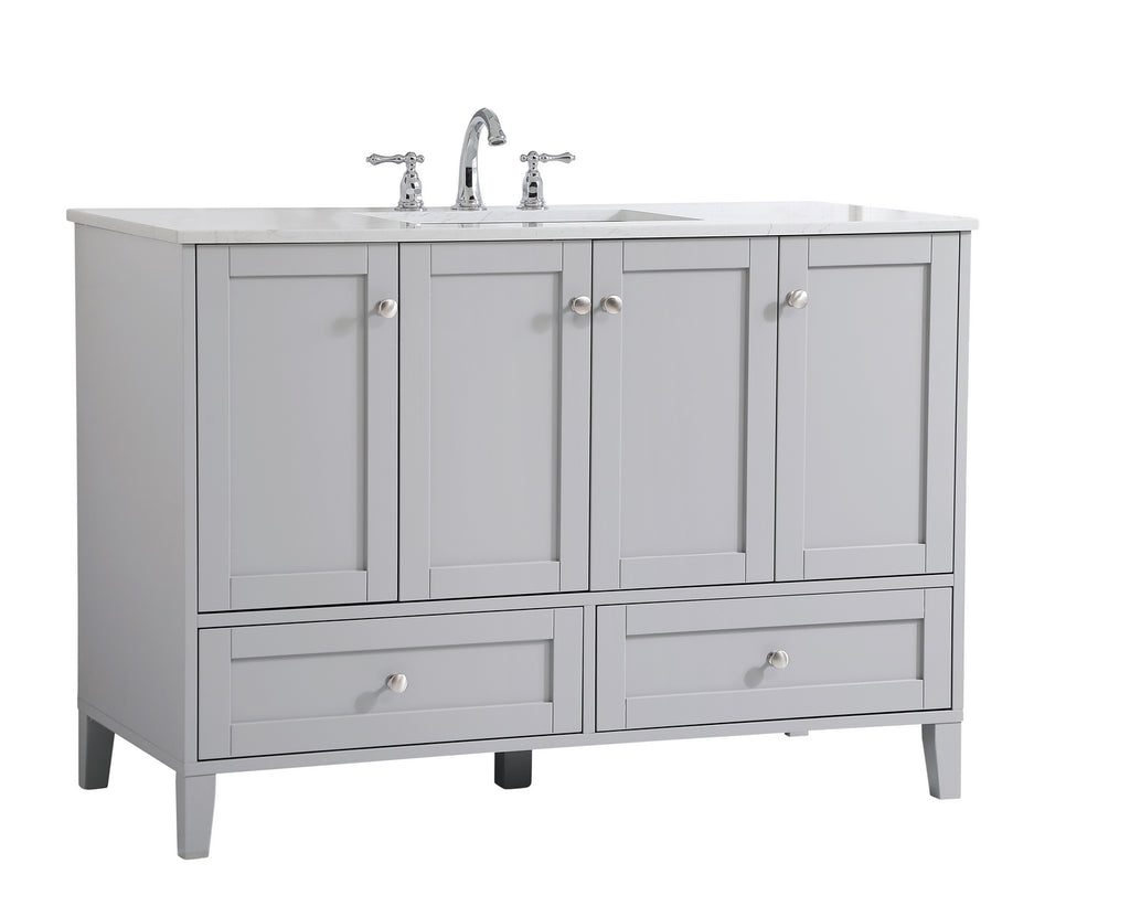 Elegant Lighting - VF18048GR - Single Bathroom Vanity - sommerville ...