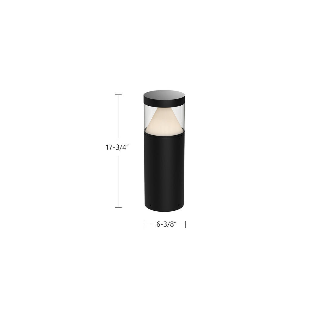 Kuzco Lighting - EB49718-BK-UNV - LED Exterior Bollard - Hanover ...
